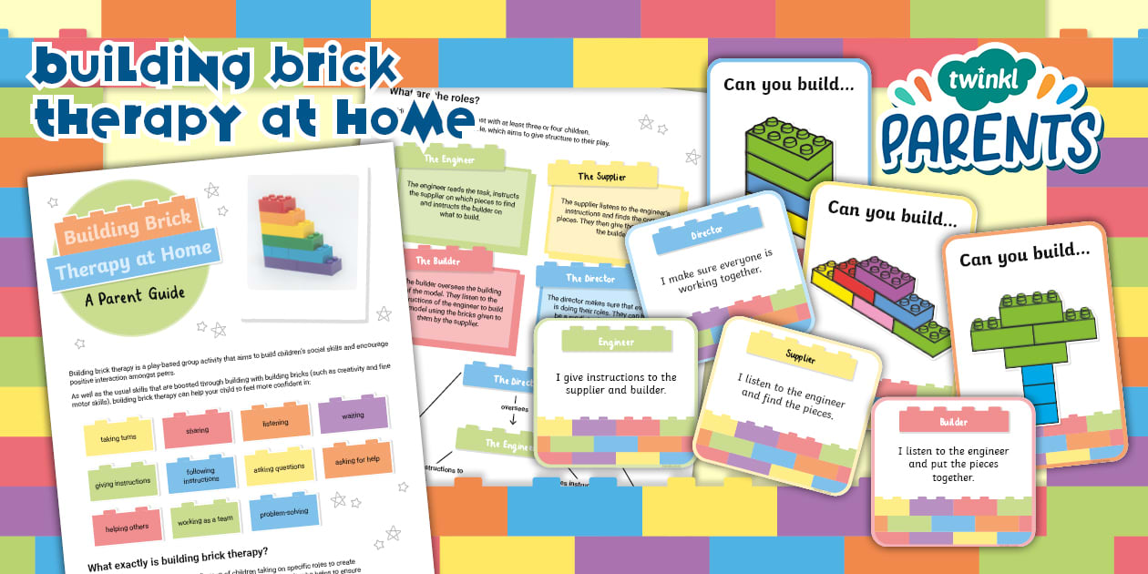 Building Brick Therapy at Home: A Parent Guide - Twinkl