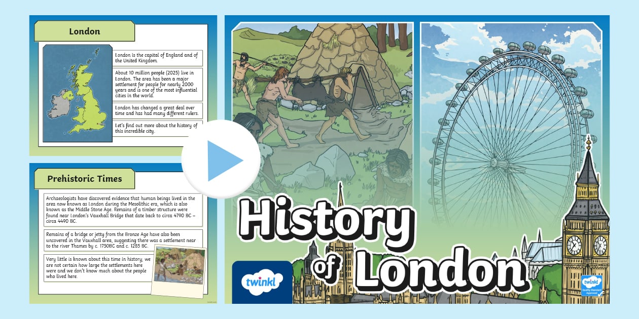 The History of the City of London PowerPoint - Twinkl - KS2
