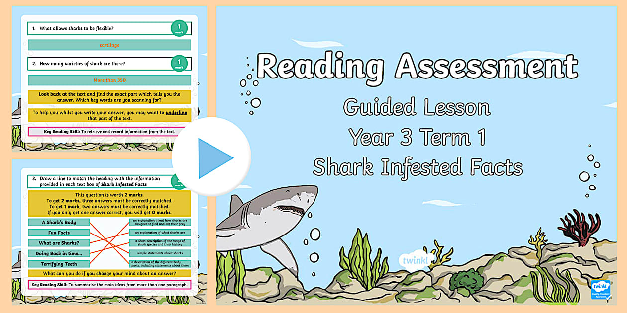 Year 3 Reading Assessment Non-Fiction Term 1 Guided Lesson PowerPoint