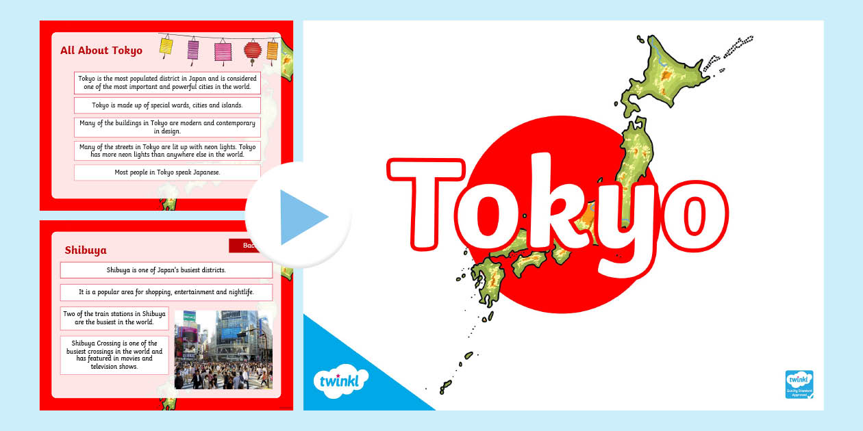 Tokyo Information PowerPoint (teacher made) - Twinkl