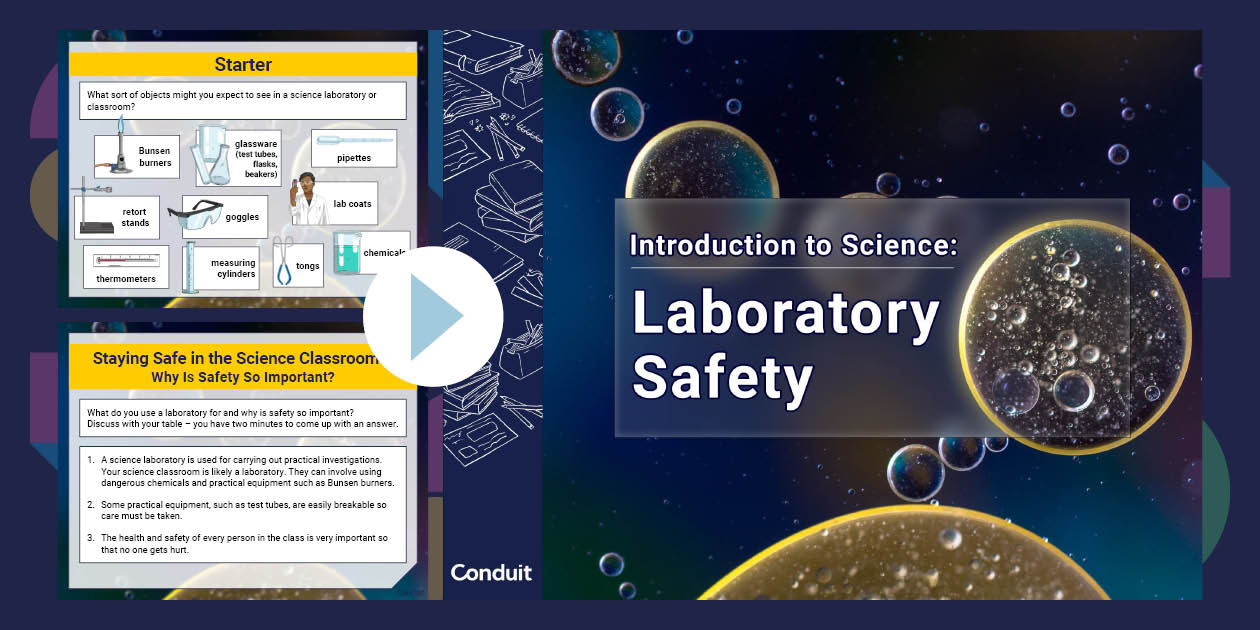 Introduction to Science: Laboratory Safety PowerPoint