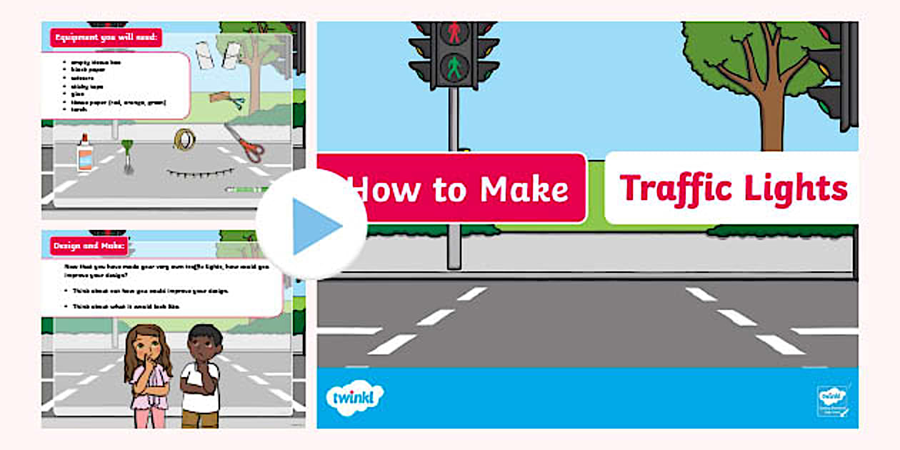 How to Make Traffic Lights (professor feito) - Twinkl