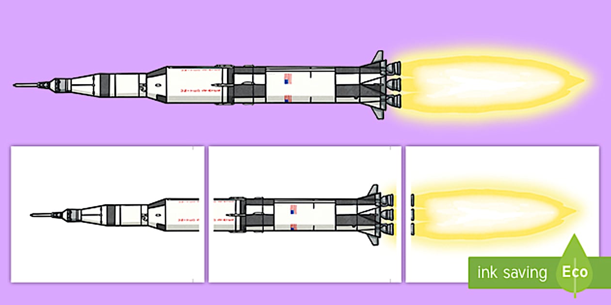 Display Rocket Cut-Out (teacher made) - Twinkl
