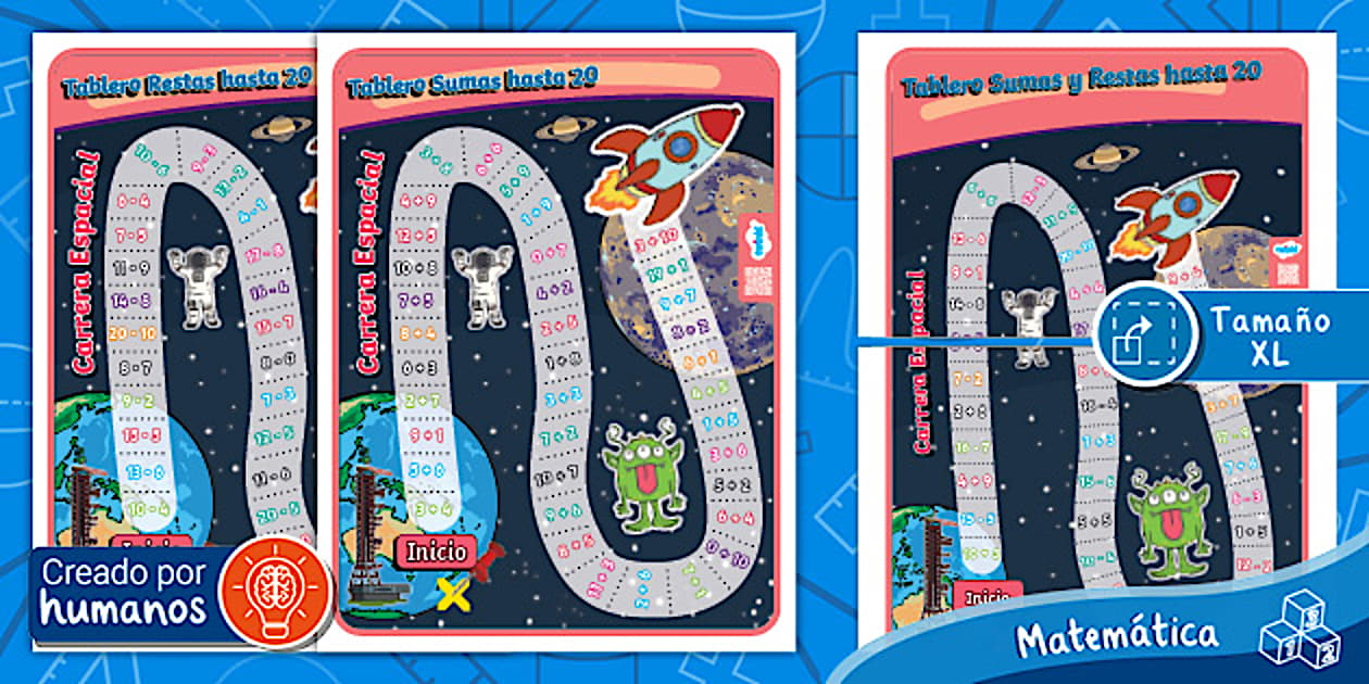 juego | Sumas y Restas | hasta el 20 | matemática | dobles