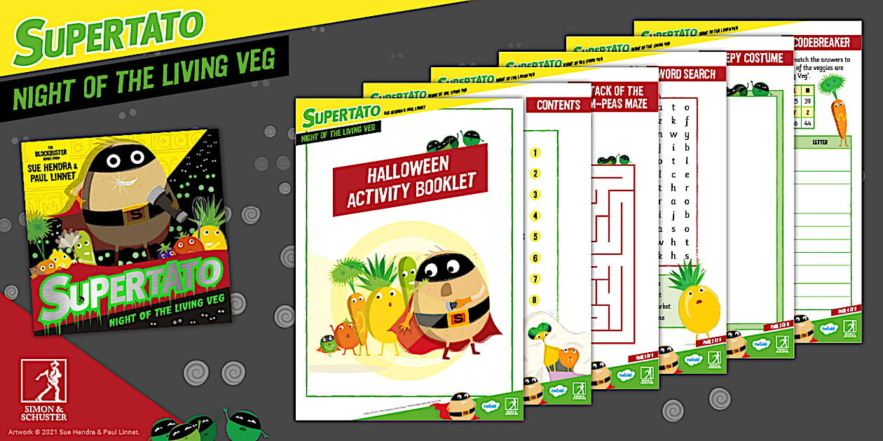 FREE! - Supertato: Halloween Activity Booklet [Ages 5-7]