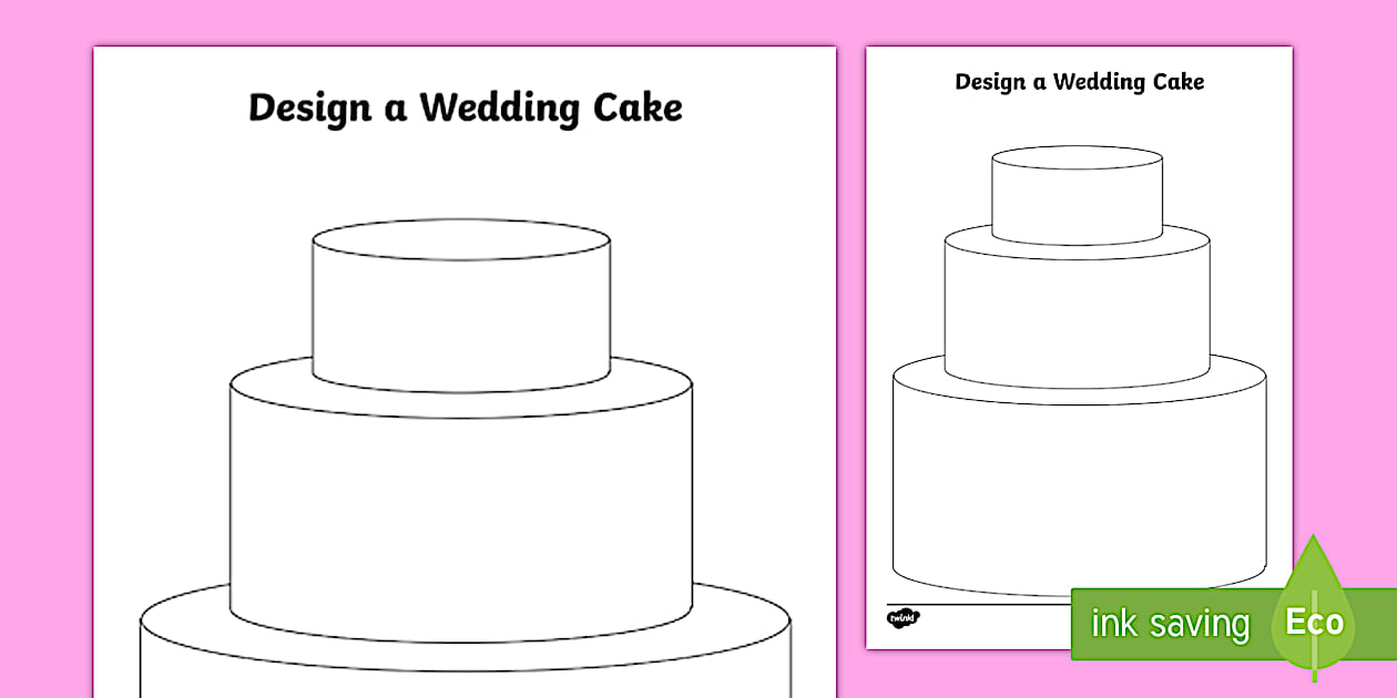 Design a Wedding Cake - Interactive Cake Maker - Twinkl