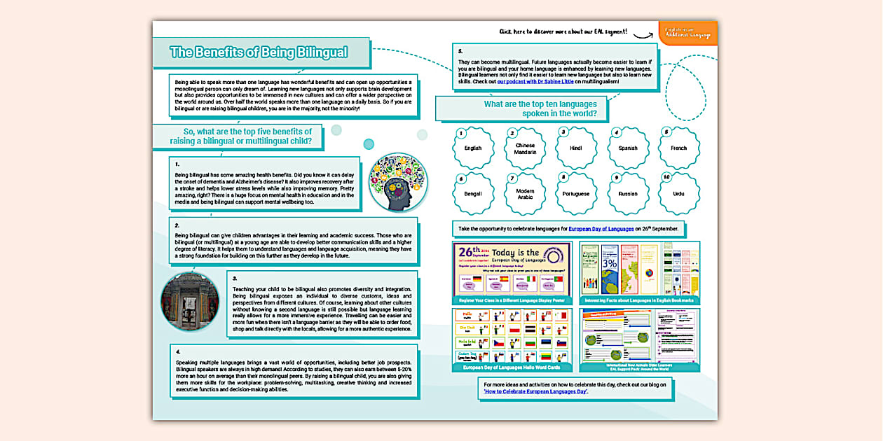The Benefits of Being Bilingual Guidance (teacher made)