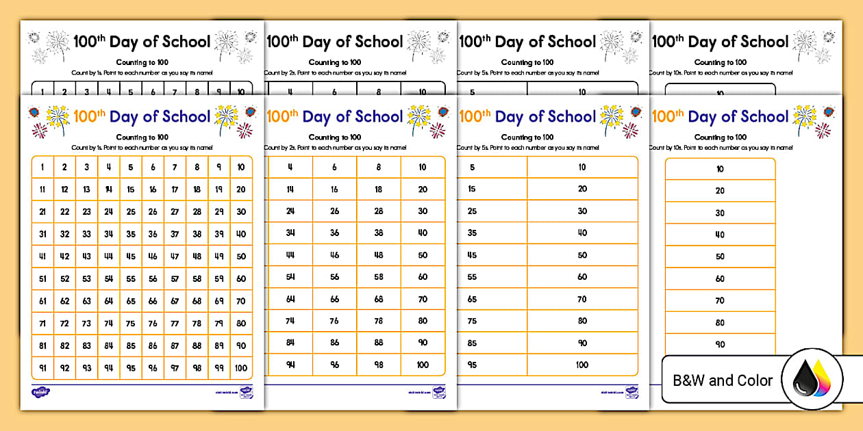 100th Day of School Skip Counting Activities | Twinkl USA