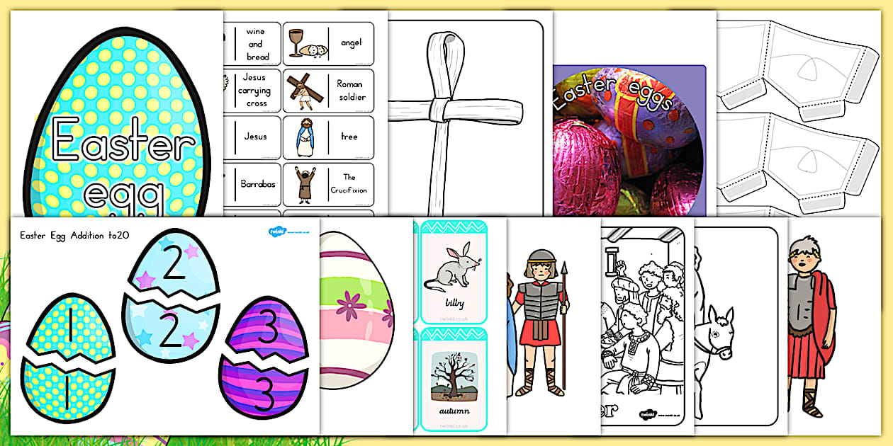 Easter Lapbook Creation Pack (Teacher-Made) - Twinkl