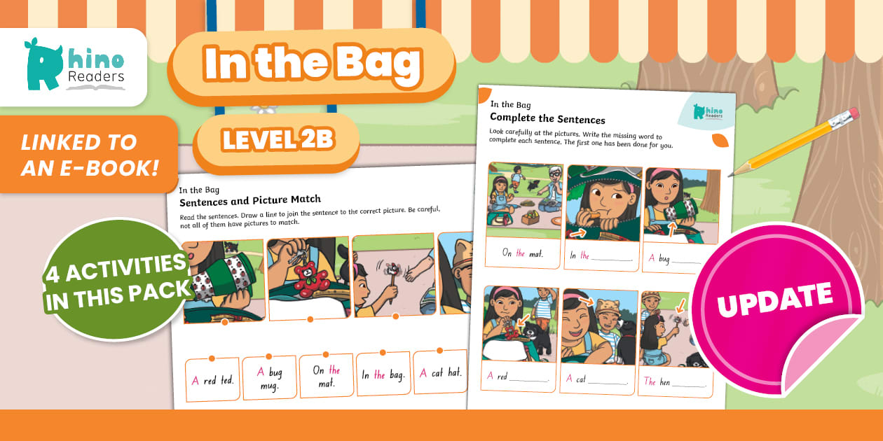 Level 2b In the Bag Guided Reading Pack