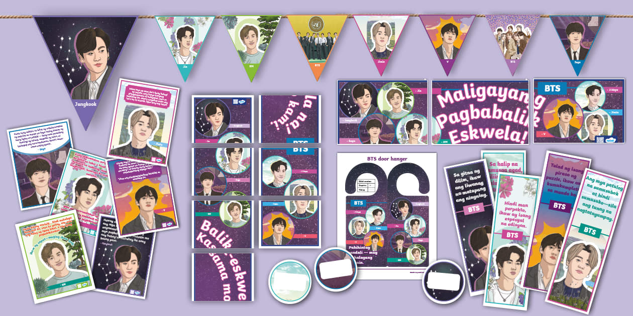 Resource Pack: Balik Eskwela with BTS (teacher made)