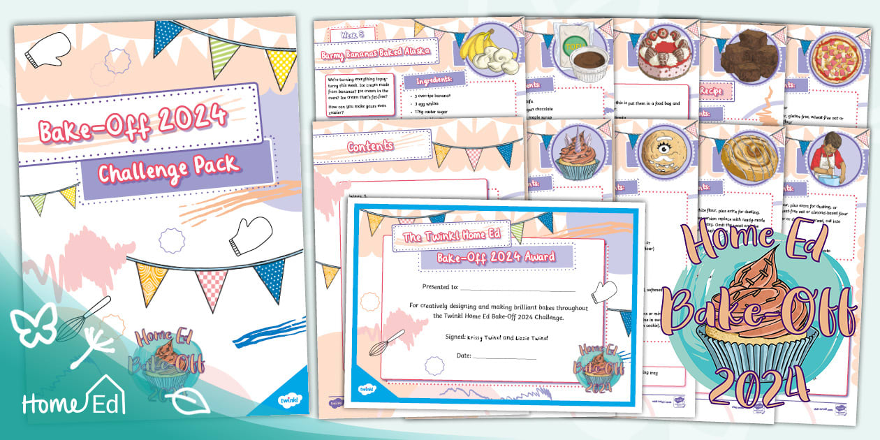 Bake-Off 2024 Challenge Pack (teacher made) - Twinkl