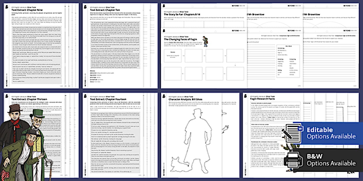 Oliver Twist Chapters 8-14 | KS3 English | Beyond - Twinkl