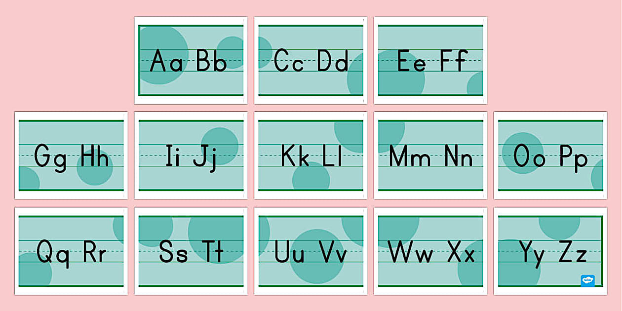 Alphabet Classroom Banner (teacher made) - Twinkl