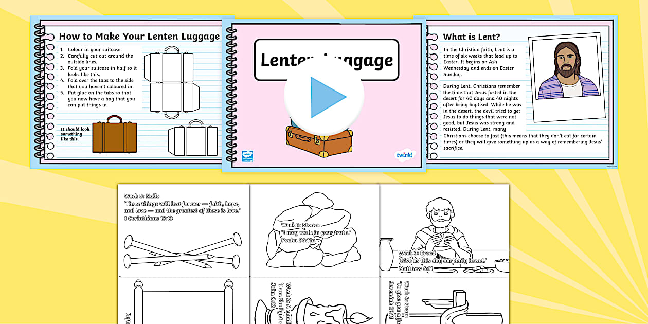 Lenten Luggage KS1