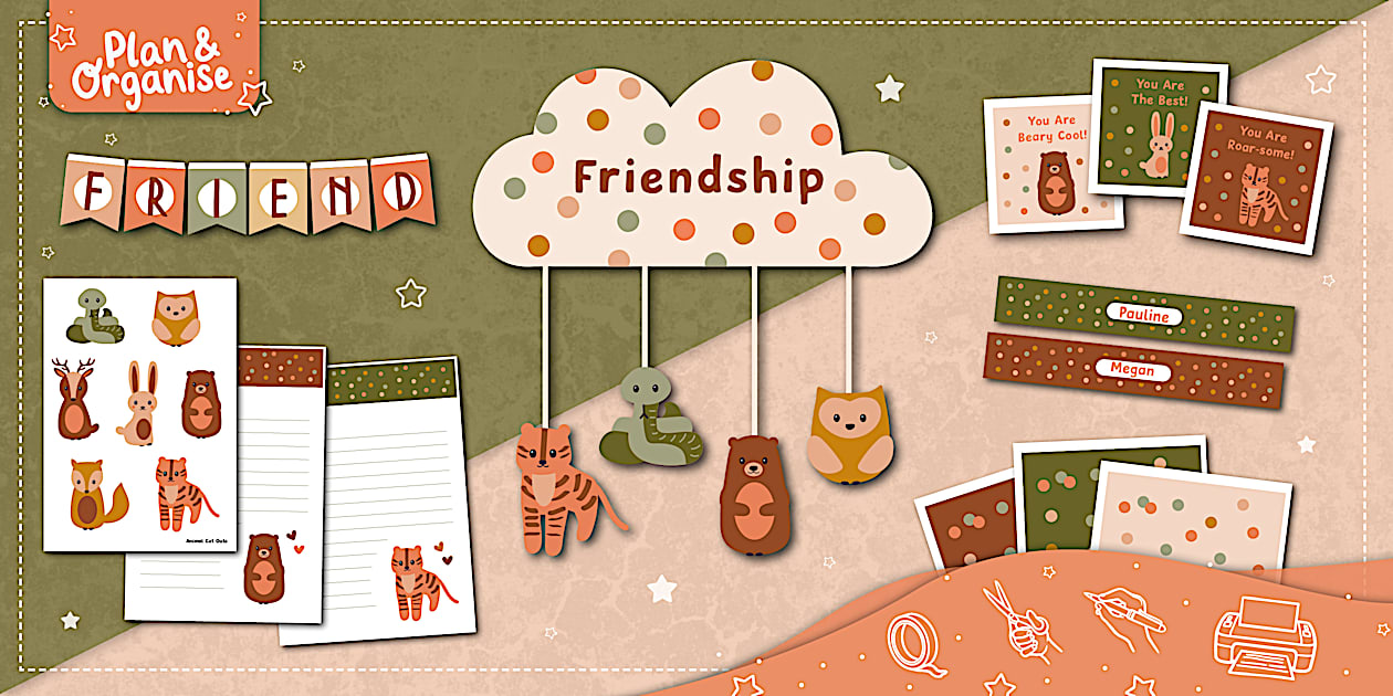 Valentine's Day Friendship Activity Pack (Teacher-Made)