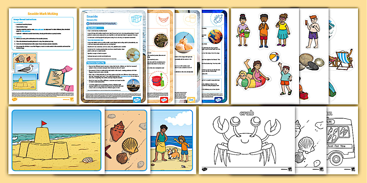EYFS Seaside Resource Pack (Ages 2-3) | Twinkl - Twinkl