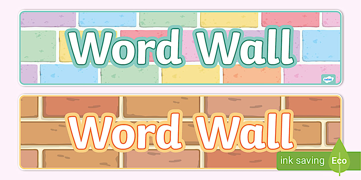 Editable Word Wall Banner Australia - Displays - Twinkl