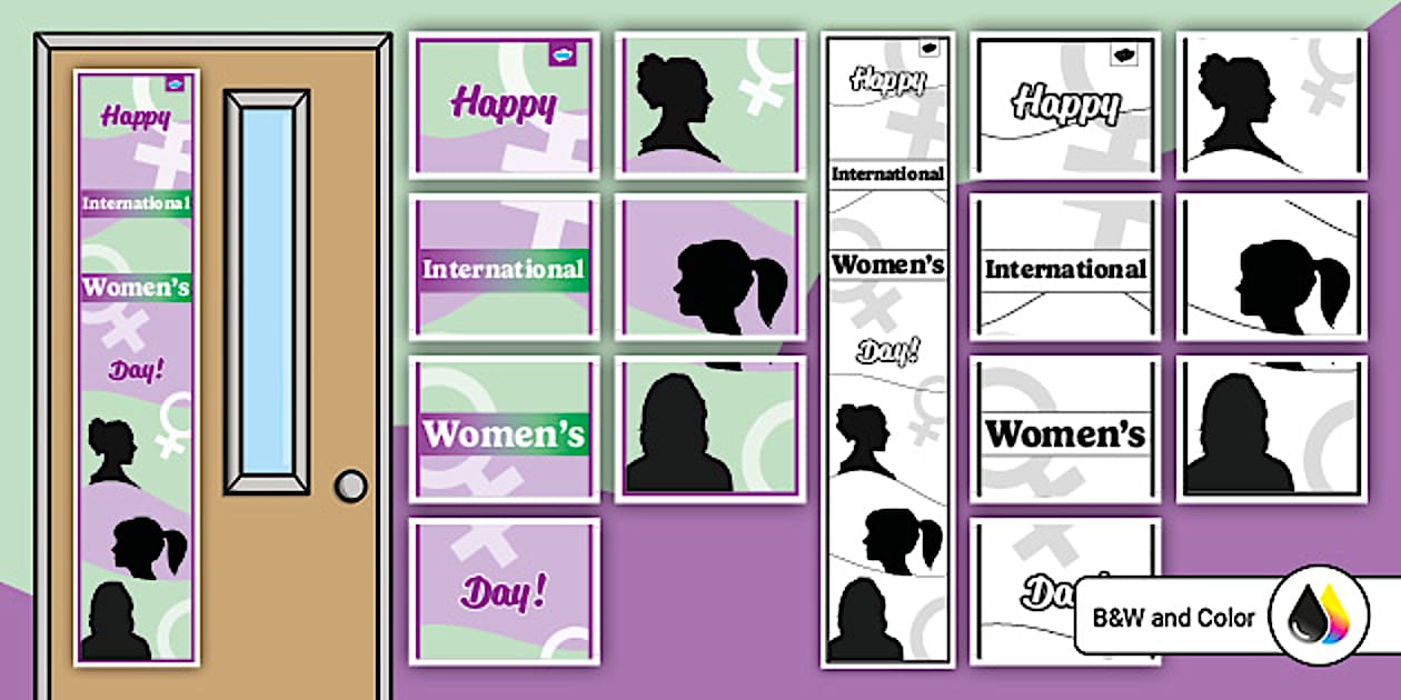 Women's Day Decoration | Women's History Month | Twinkl USA
