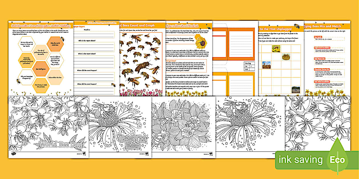 World Bee Day Teaching Resources – Celebrate Bees - Twinkl