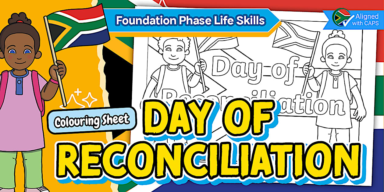 Day of Reconciliation Colouring Sheet (CAPS Aligned)