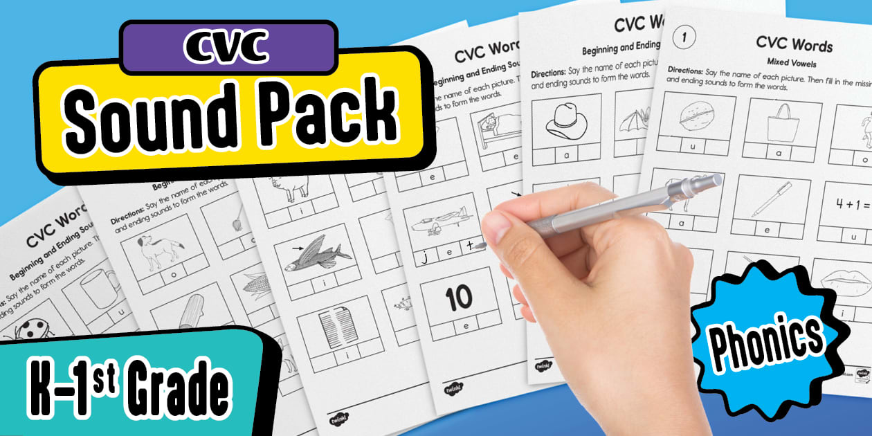 Beginning and Ending Sounds Worksheets | Twinkl USA - Twinkl