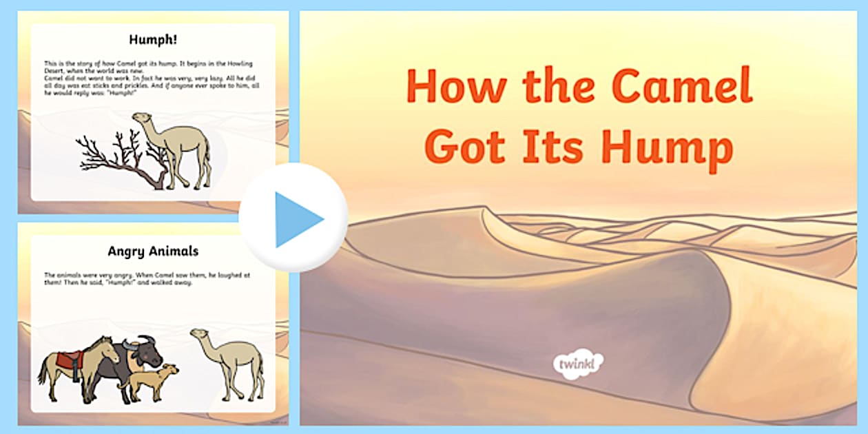 How the Camel Got Its Hump Story PowerPoint (teacher made)