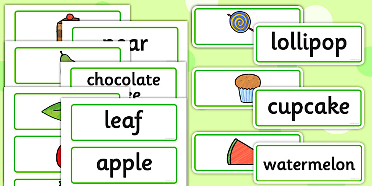 The Very Hungry Caterpillar Food Cards | Primary Resources