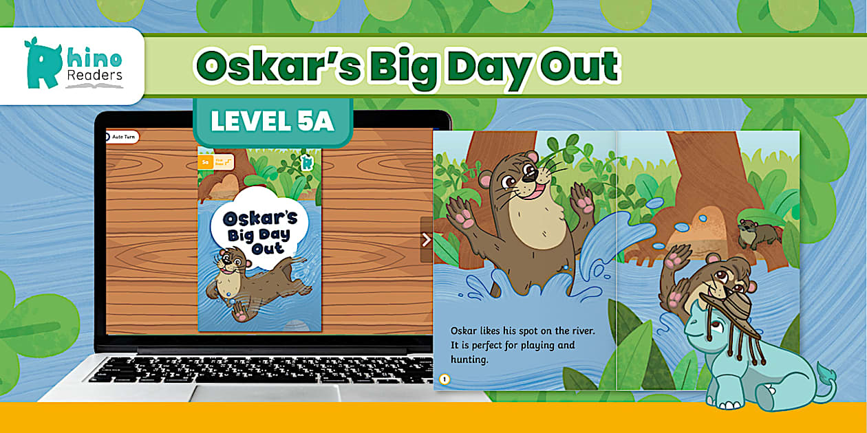 Level 5a First Steps Decodable Readers: Oskar's Big Day Out