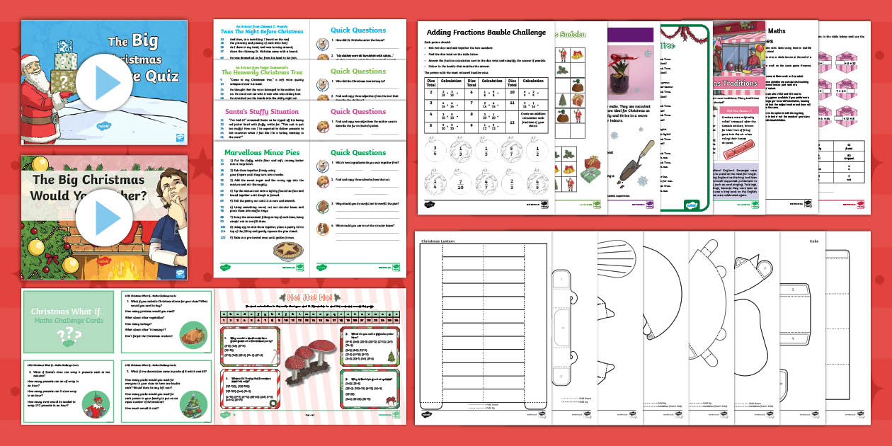 Christmas Activities and Puzzles | Christmas Activity Pack