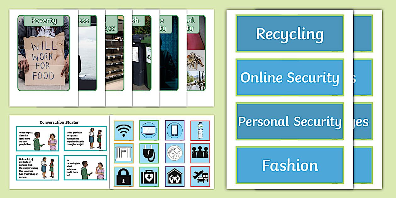 Societal Issues and Technology Pack (teacher made) - Twinkl