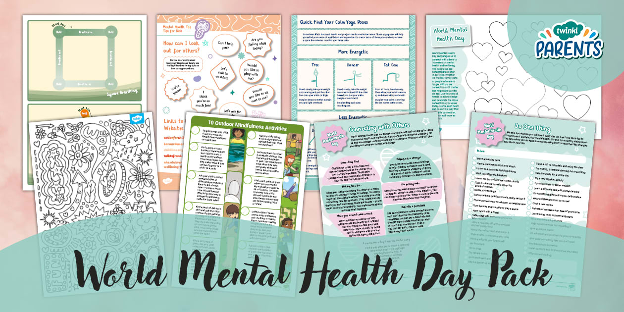 World Mental Health Day Pack for Kids