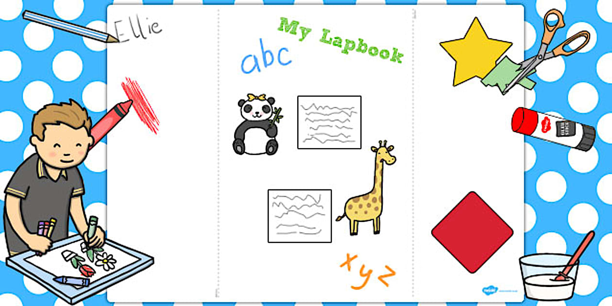 Blank Lapbook Template | Teacher-made | Twinkl - Twinkl