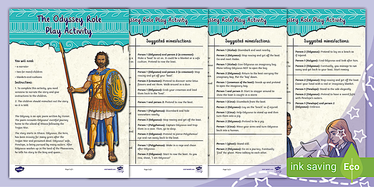 The Odyssey Role Play Activity