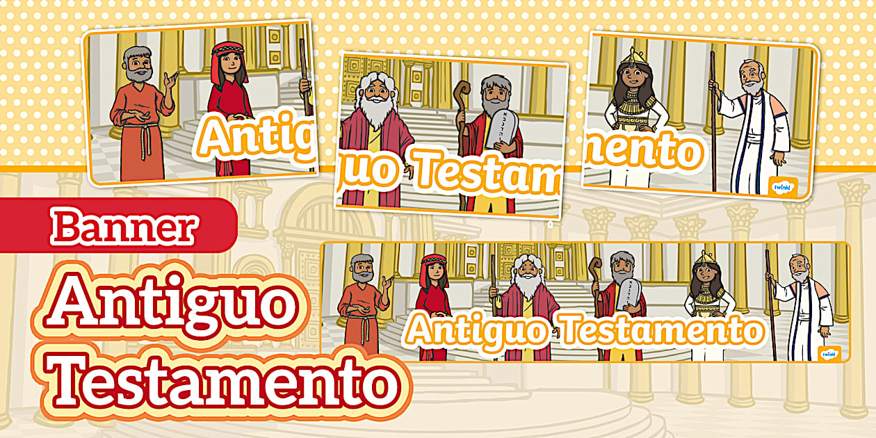 Pancarta: Antiguo Testamento | Twinkl