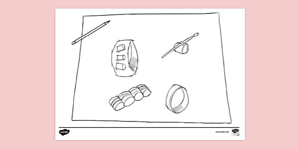Design Sketches Colouring | Colouring Sheets (teacher made)