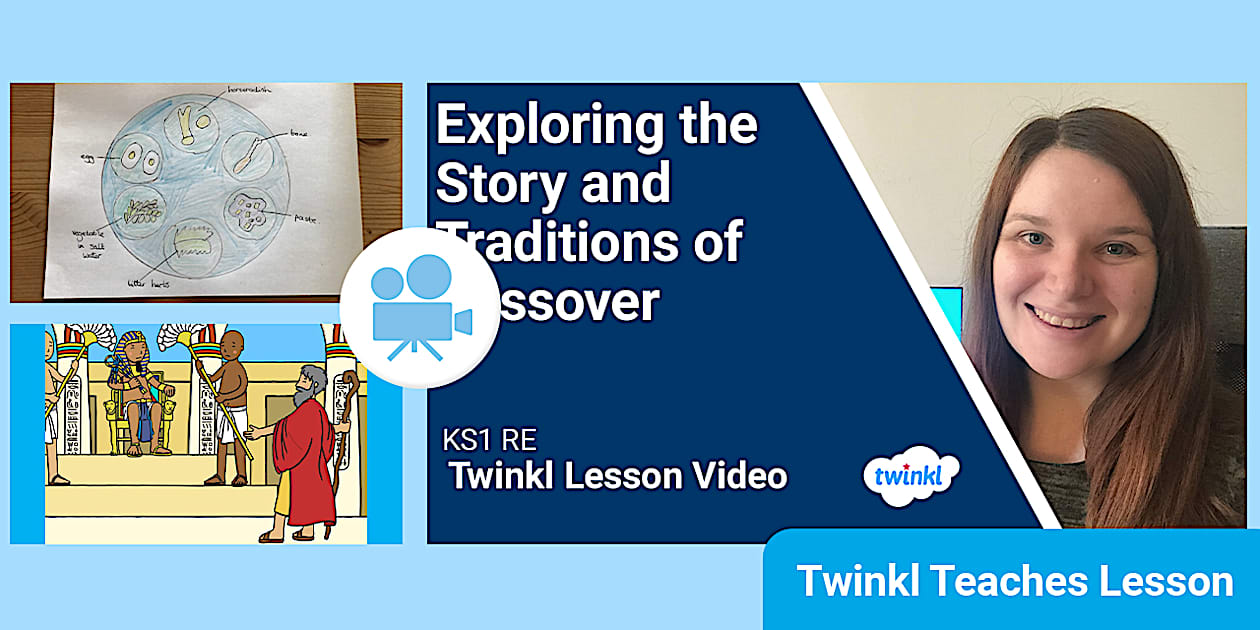 KS1 (Ages 5-7) RE: Passover Video Lesson (teacher made)