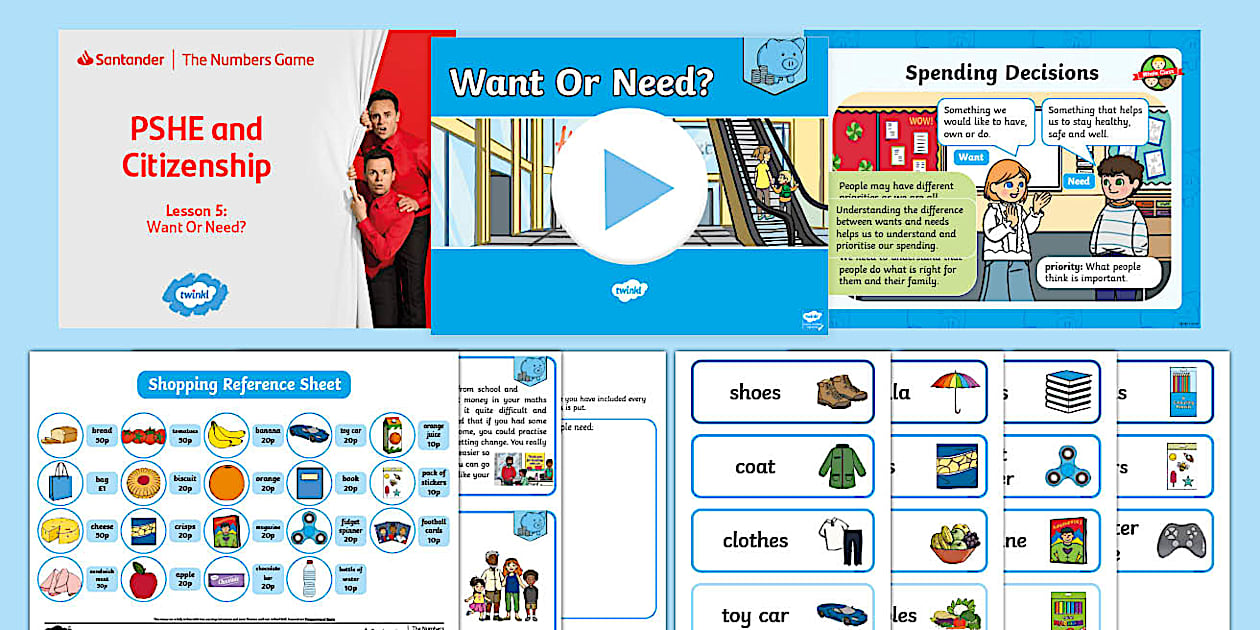 FREE! - PSHE: KS1 Money Matters - Lesson Pack 5 - Twinkl
