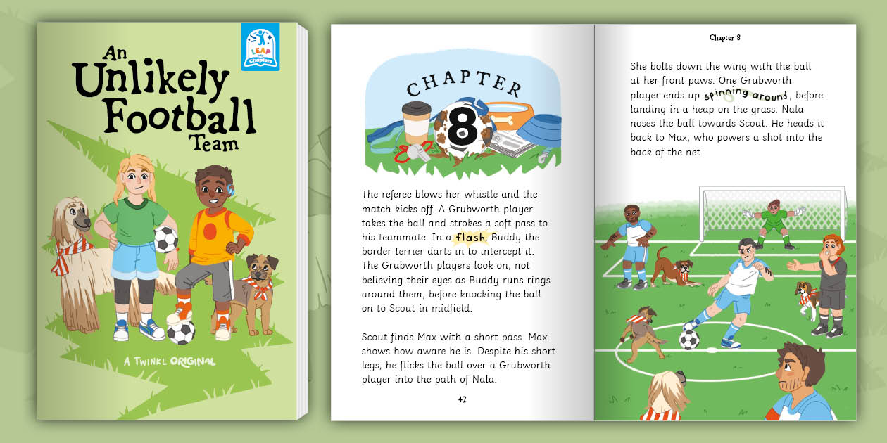 An Unlikely Football Team eBook | Football Story Books