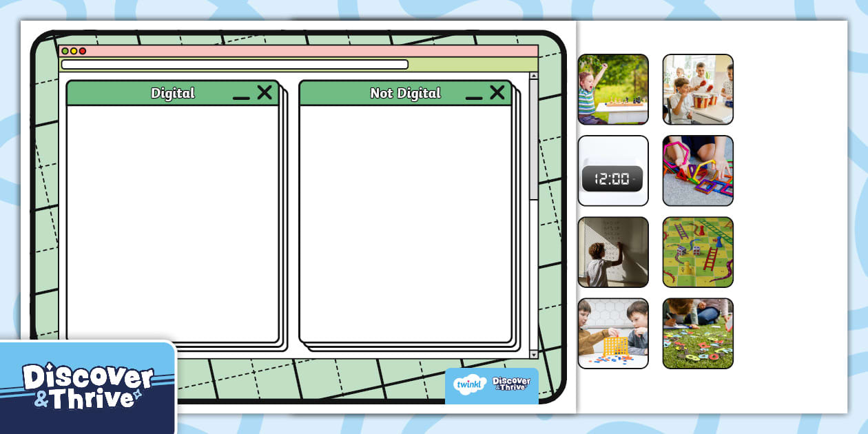 STEM (Technology) Classroom Technology Sorting Activity