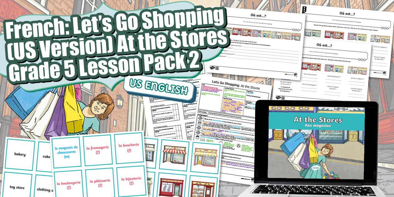 French: Let's Go Shopping (US Version) - At the Stores