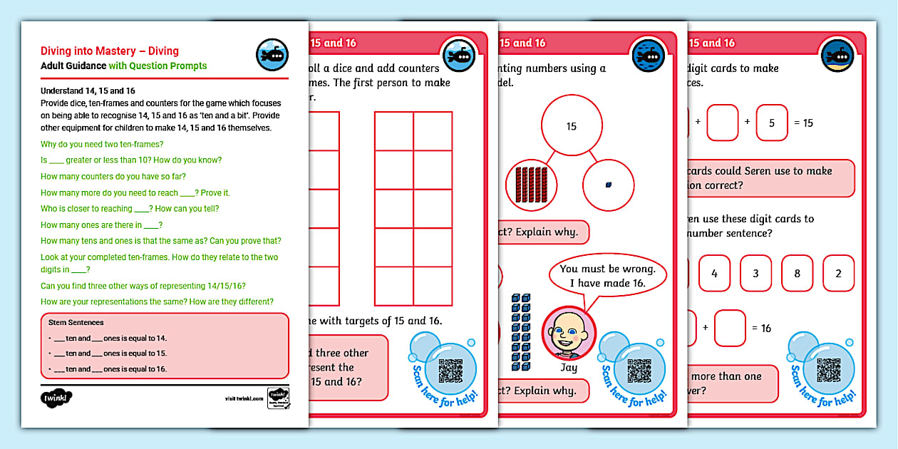 👉 Y1 Diving into Mastery: Step 4 Understand 14, 15 and 16