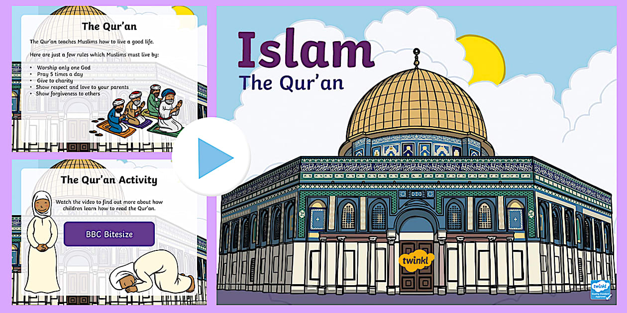 KS1 Islam and the Qur'an Teaching & Task Setting PowerPoint