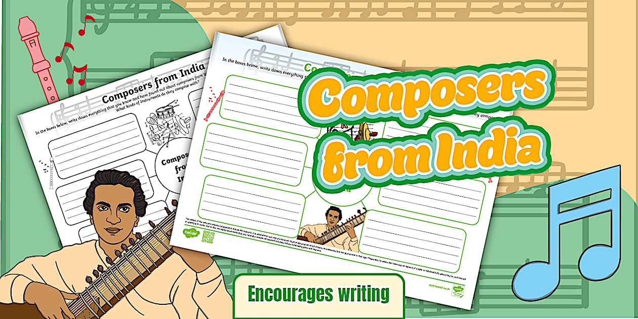 Composers from India Mind Map