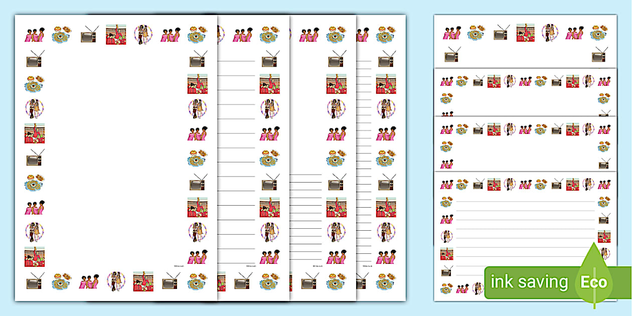 1960s Page Borders (teacher made) - Twinkl