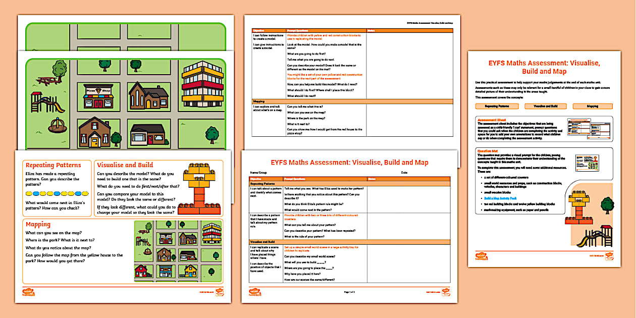 EYFS Assessment: Visualise, Build and Map White Rose Maths