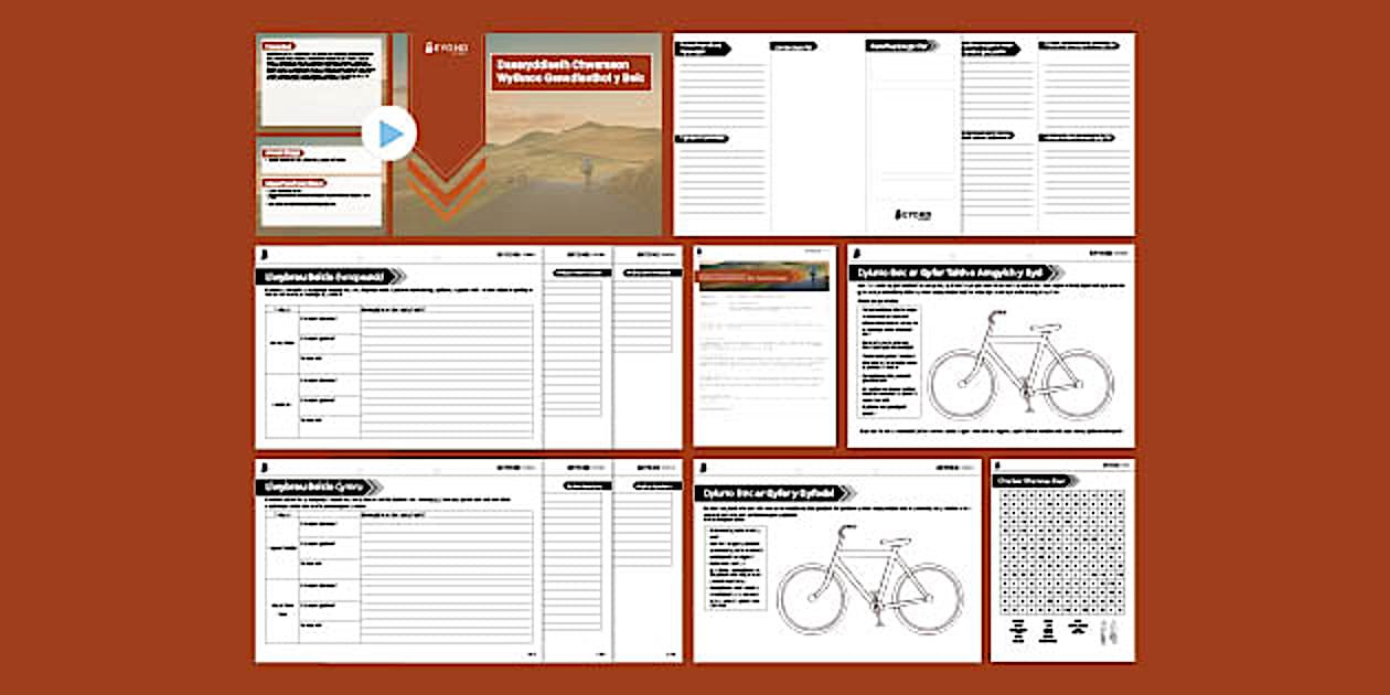Beyond Cymru: Pecyn Gwers Wythnos y Beic (teacher made)