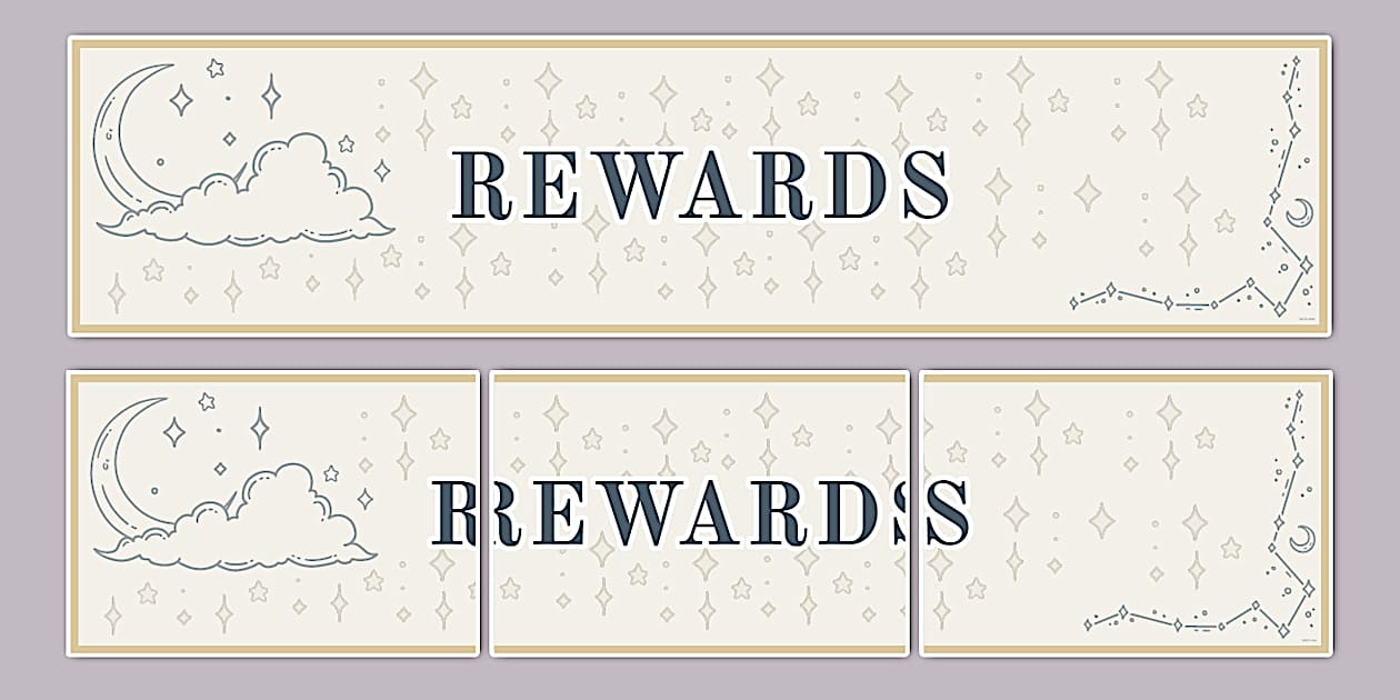 Rewards Display Banner - Twinkl - KS2 (Teacher-Made)