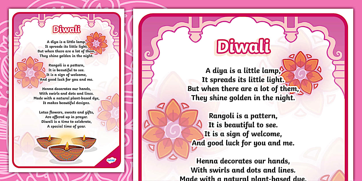 Diwali Poem | Twinkl Events & Celebrations