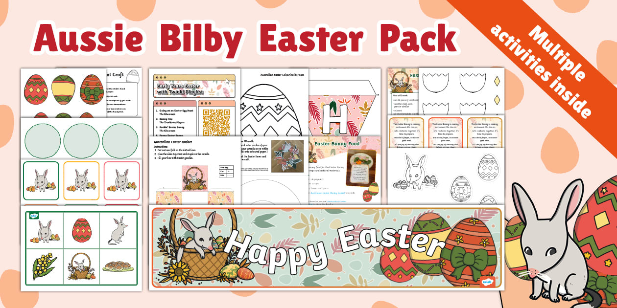 Aussie Bilby Easter Pack